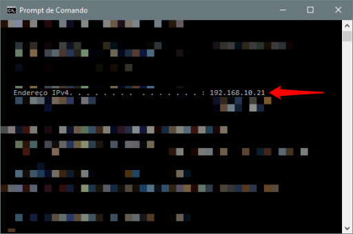 Ajuda Lumiun Box | Como identificar o endereço IP do computador